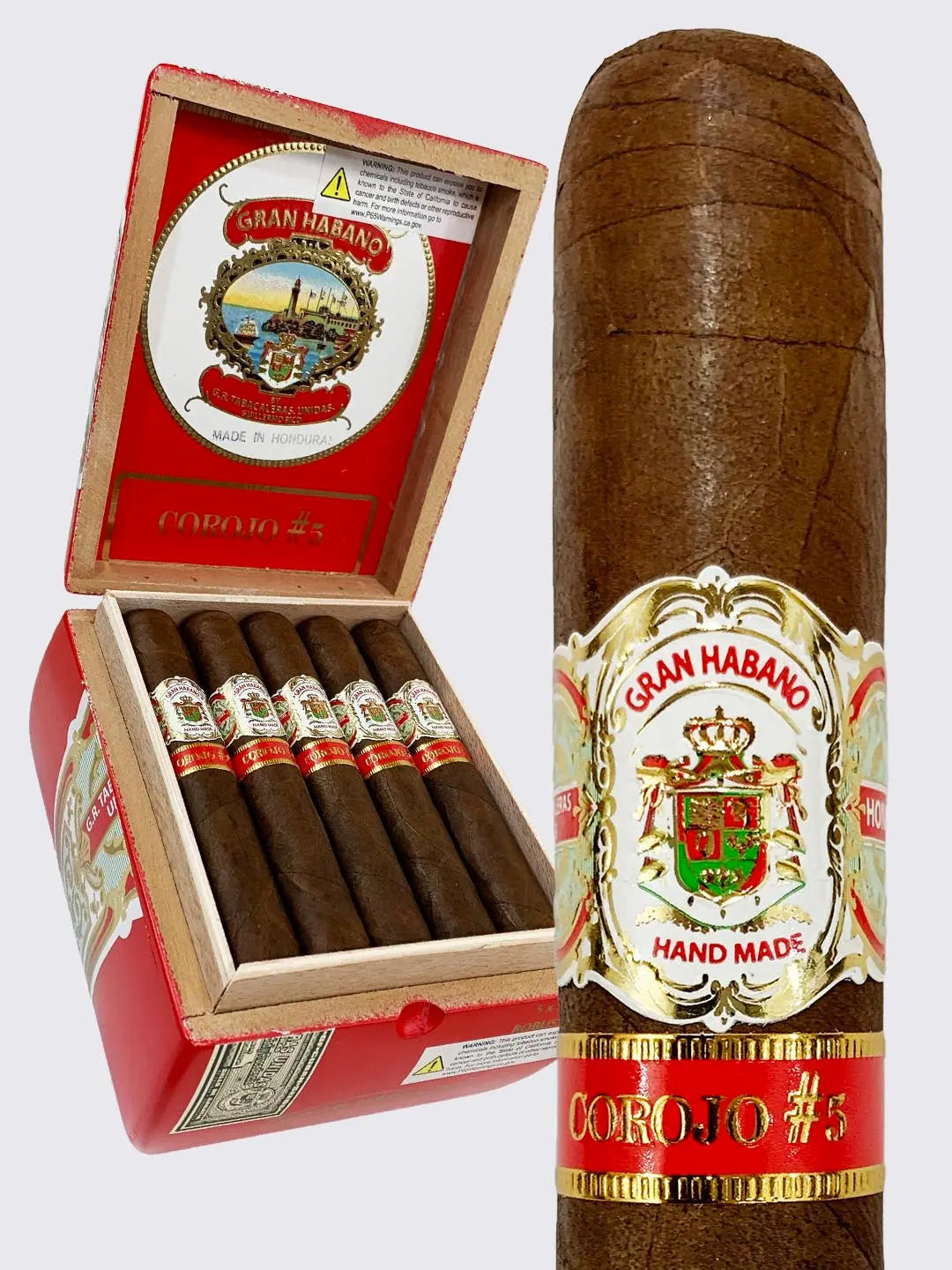 Gran Habano Corojo #5 Cigars - The Cigar Bank