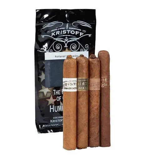 Kristoff Cigars Bold Spice Robusto 4 Count Sampler - The Cigar Bank